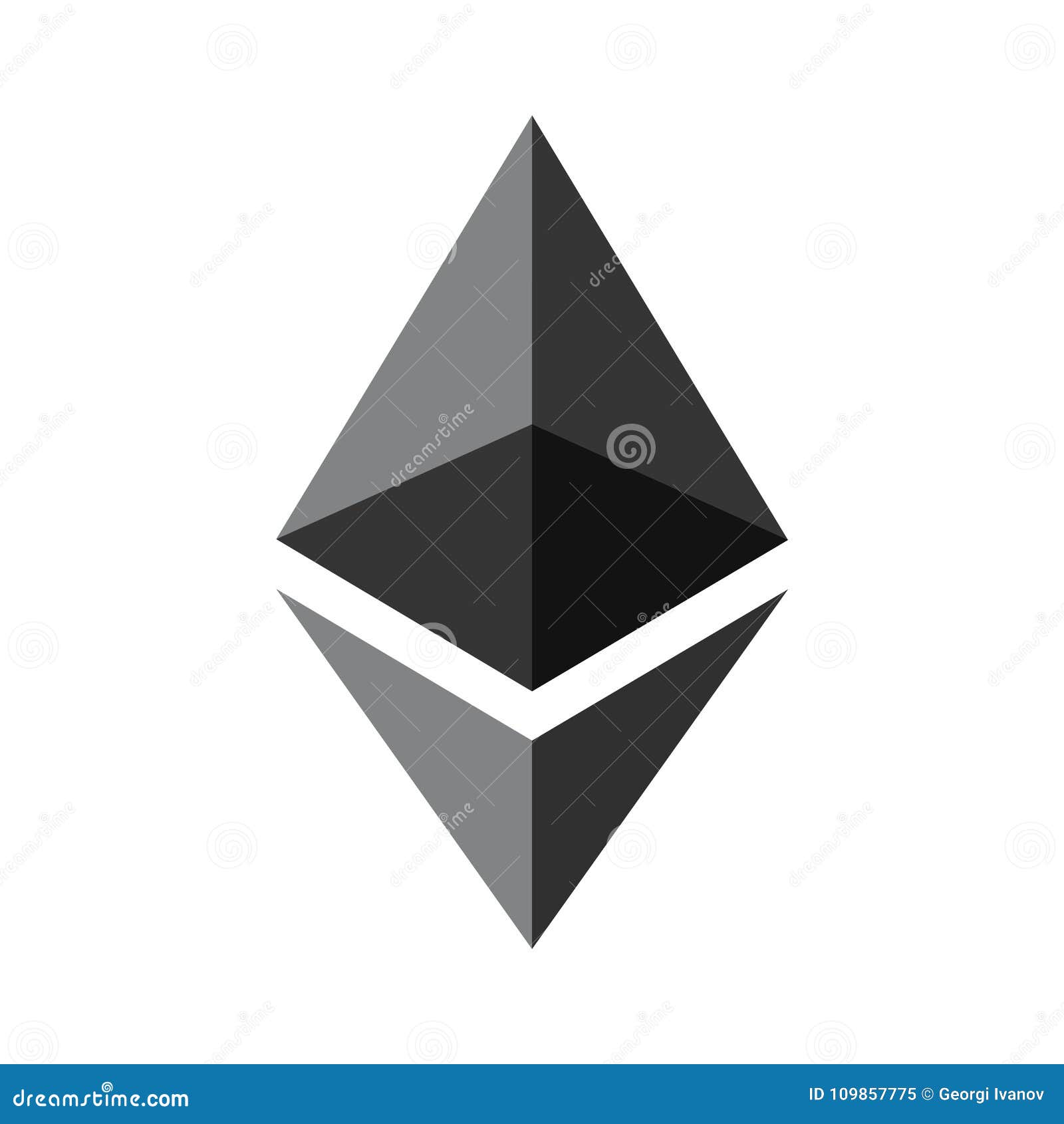 Ethereum Logo Vector, Cryptocurrency Sign | CartoonDealer.com #112576796