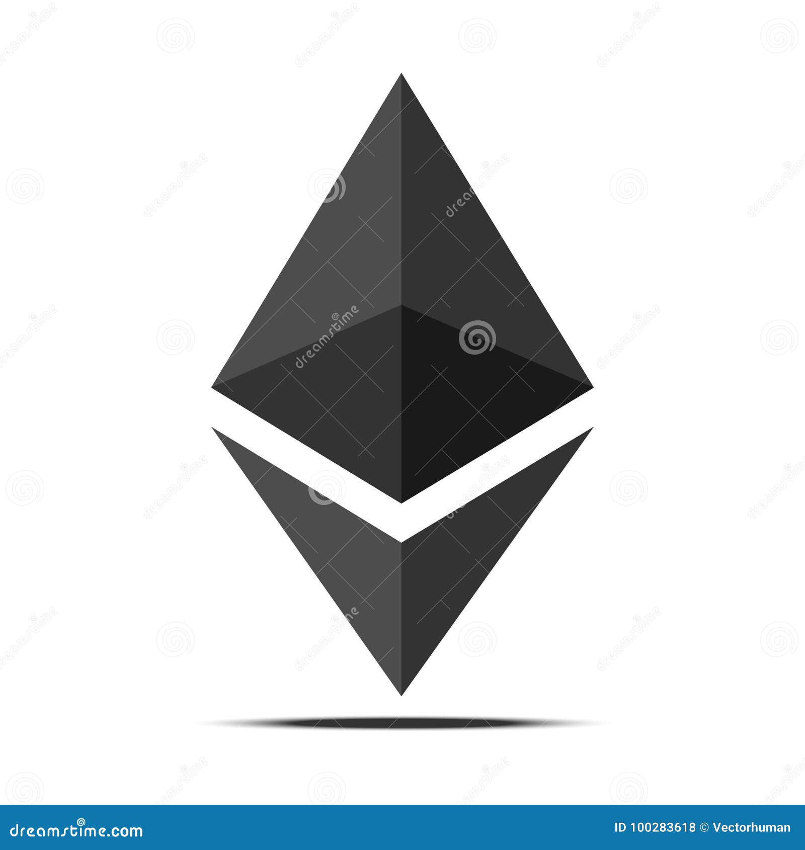 Ethereum sign editorial stock photo. Illustration of internet - 100283618