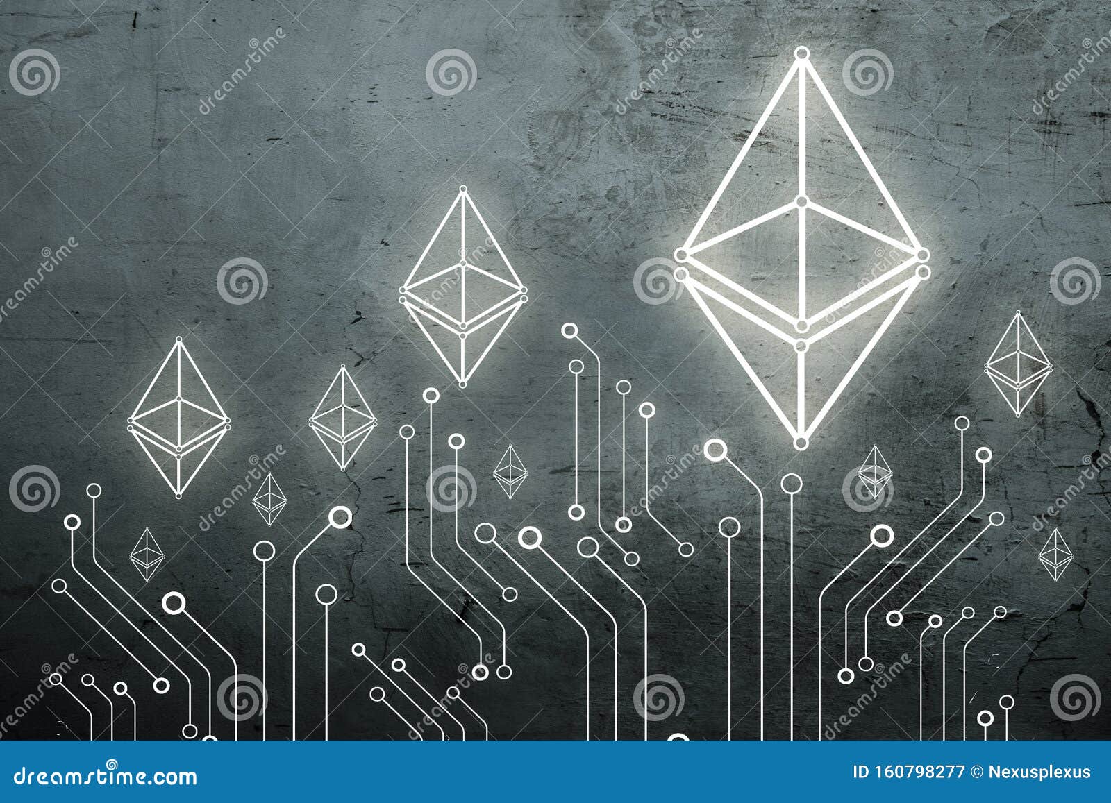 The Concept of Crypto Currency Coding Editorial Photography ...