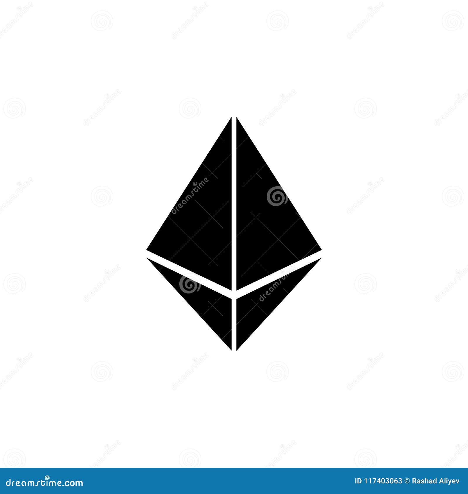 Etherium Sign Icon. Element of Crypto Currency Icon for Mobile Concept ...