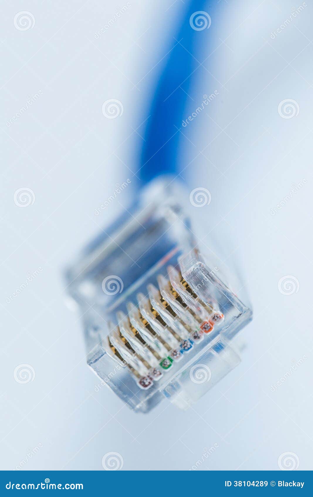 Ethernet cable stock image. Image of ethernet, plug, connection - 38104289