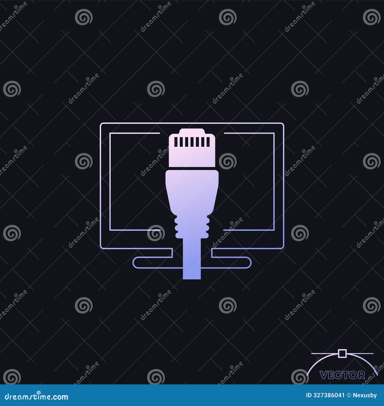 Ethernet Cable Tray Royalty-Free Illustration | CartoonDealer.com ...