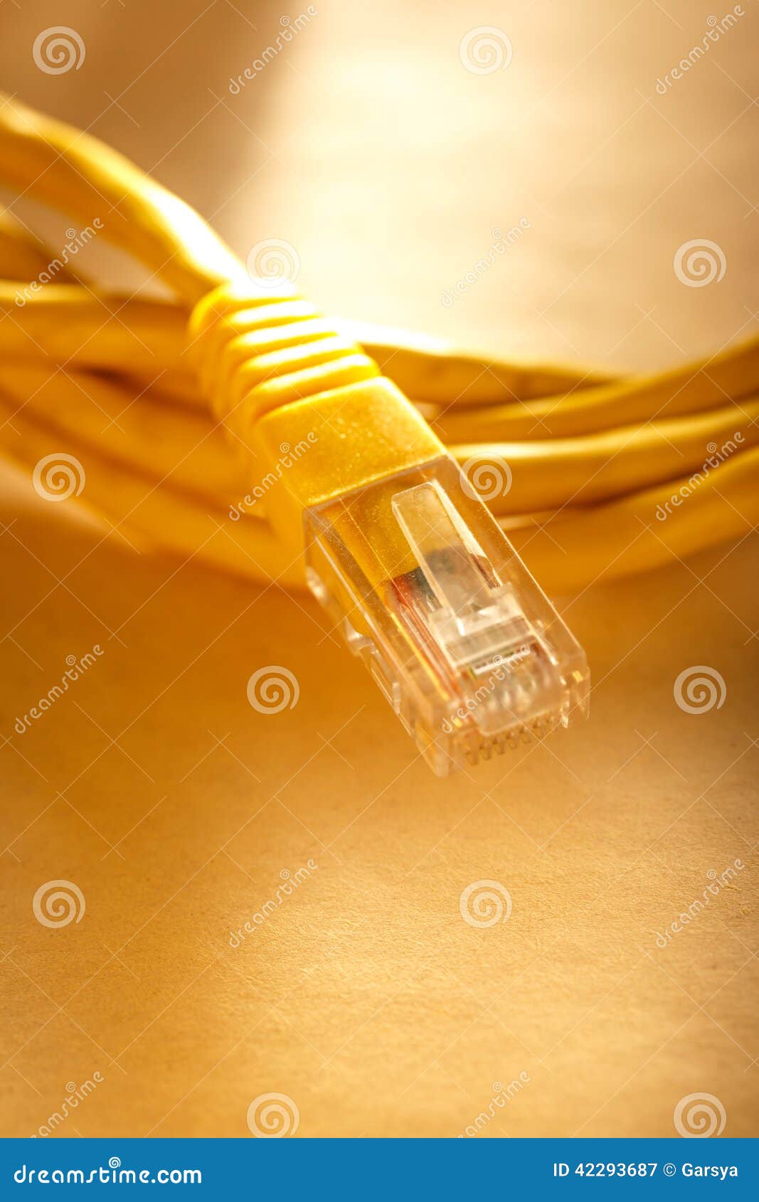 Ethernet Cable for Computer Stock Image - Image of telephone, connect ...