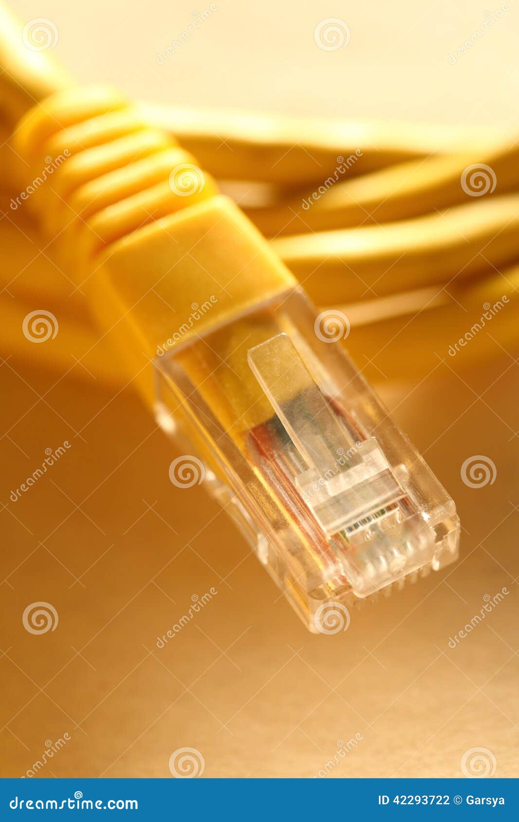 Ethernet Cable for Computer Stock Photo - Image of communication, line ...