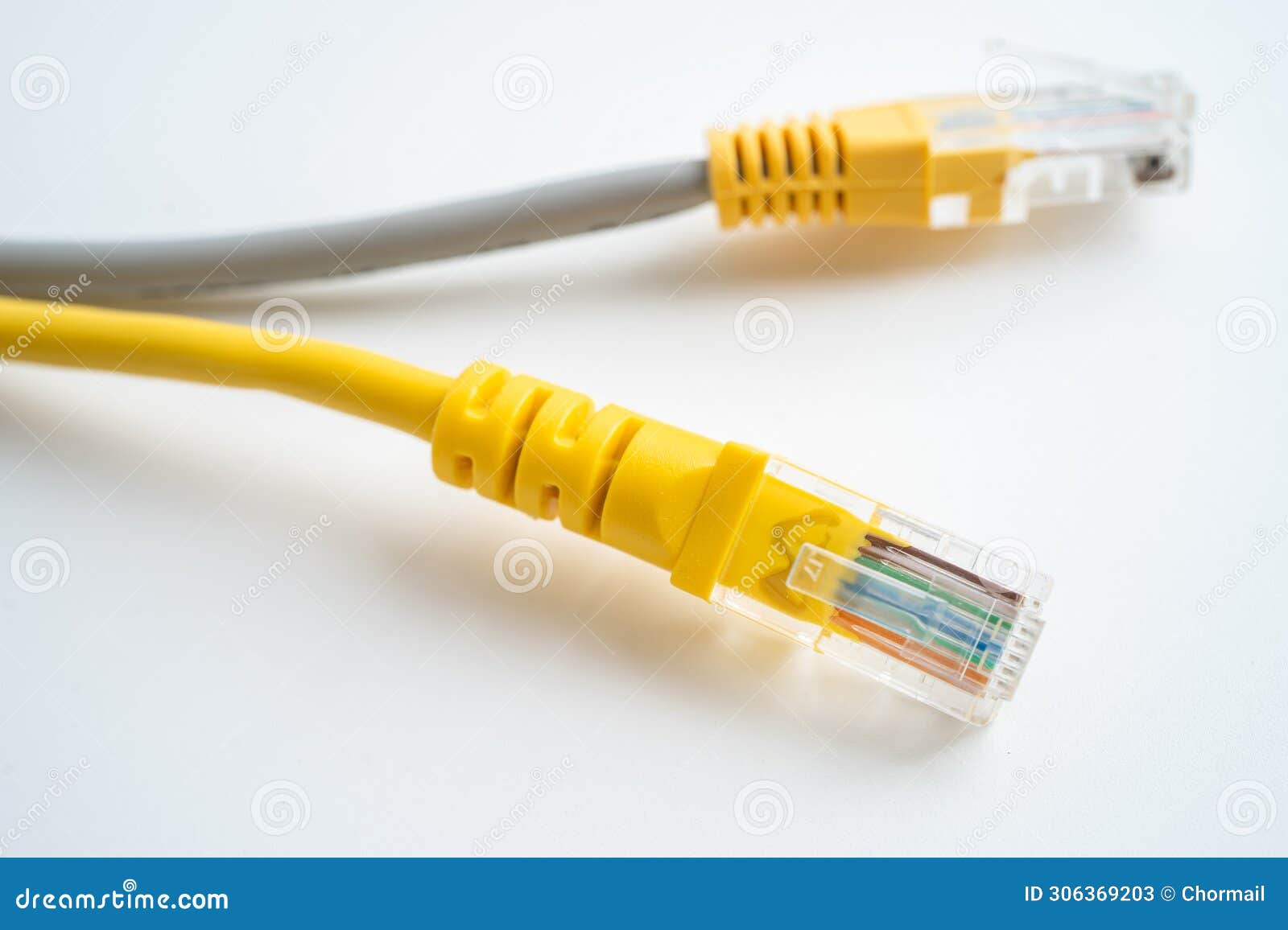 Ethernet Cable for Connect To Wireless Router Link To Internet Service ...