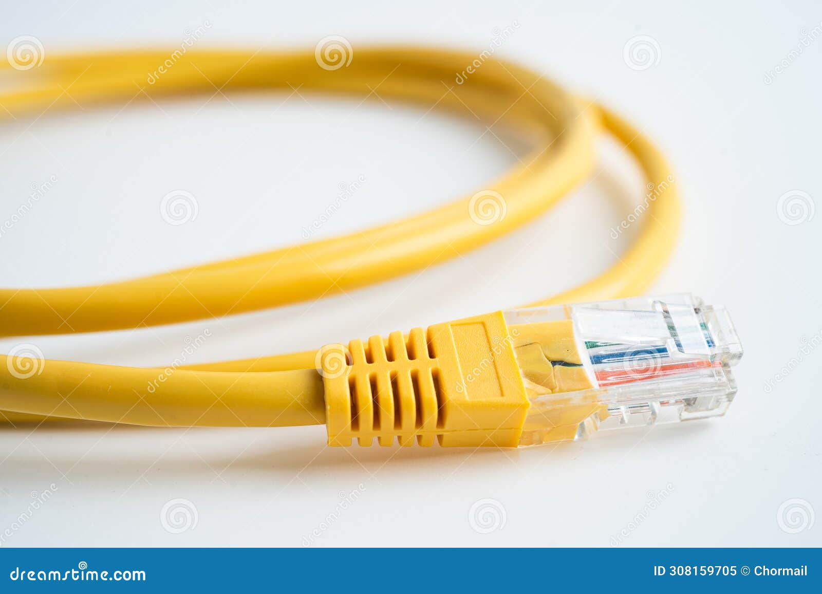 Ethernet Cable for Connect To Wireless Router Link To Internet Service ...