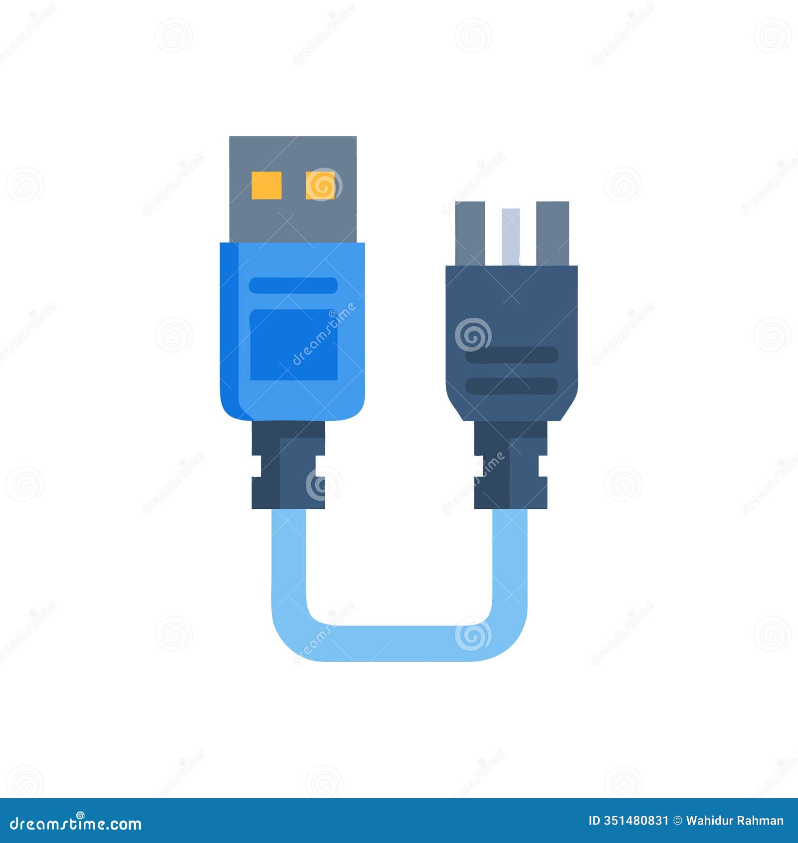Ethernet Cable Connection Graphic Stock Illustration - Illustration of ...