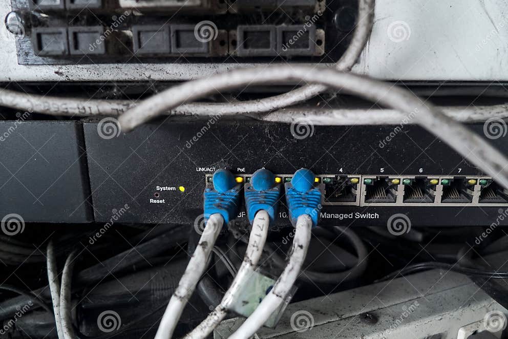 Ethernet cable stock image. Image of network, digital - 55322237