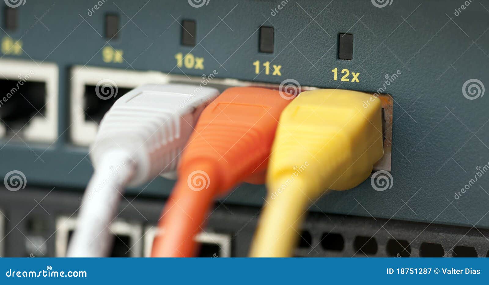 Ethernet Cables stock image. Image of rj45, cat5, router - 18751287