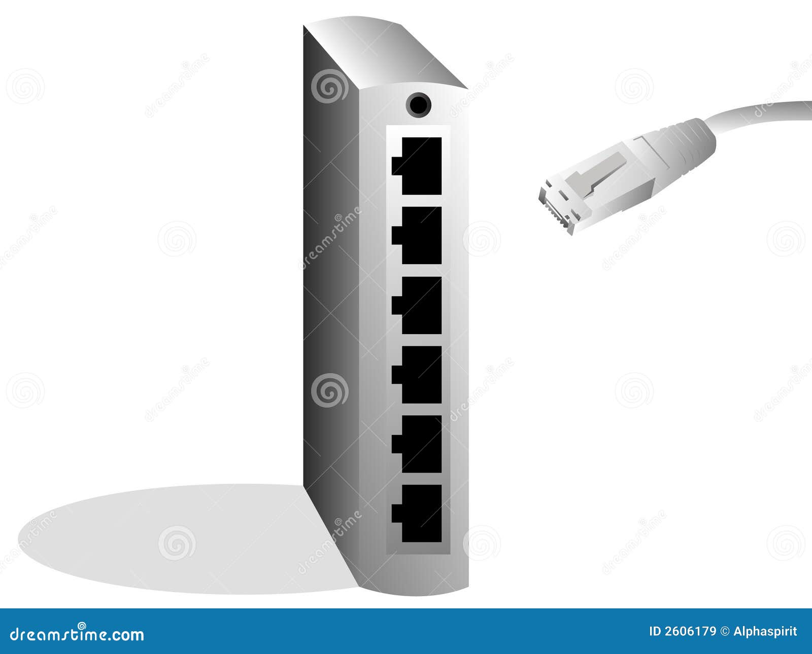 Ethernet Connection (vector) Stock Vector - Illustration of ethernet ...