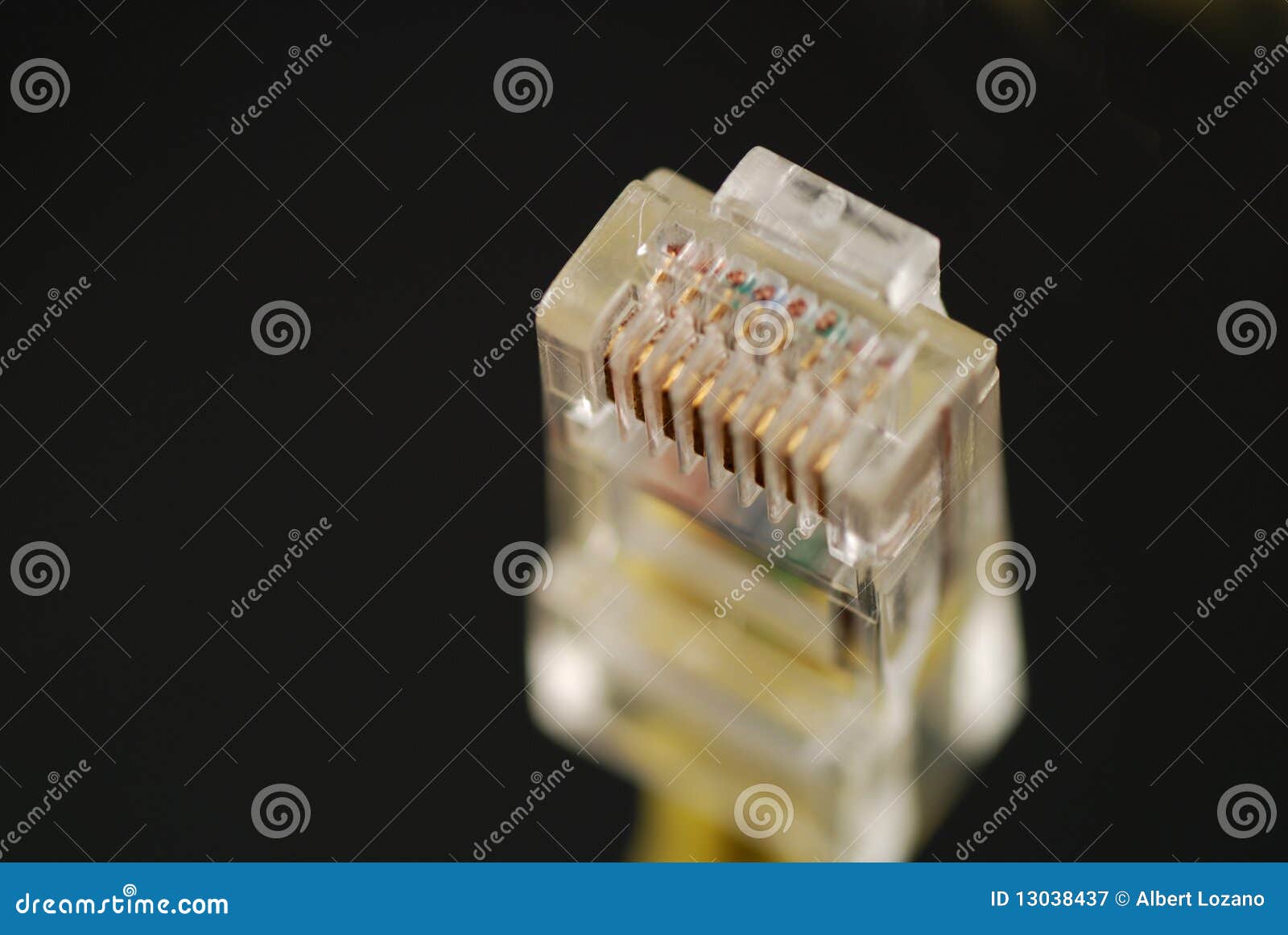 Ethernet connectors stock image. Image of ethernet, computers - 13038437