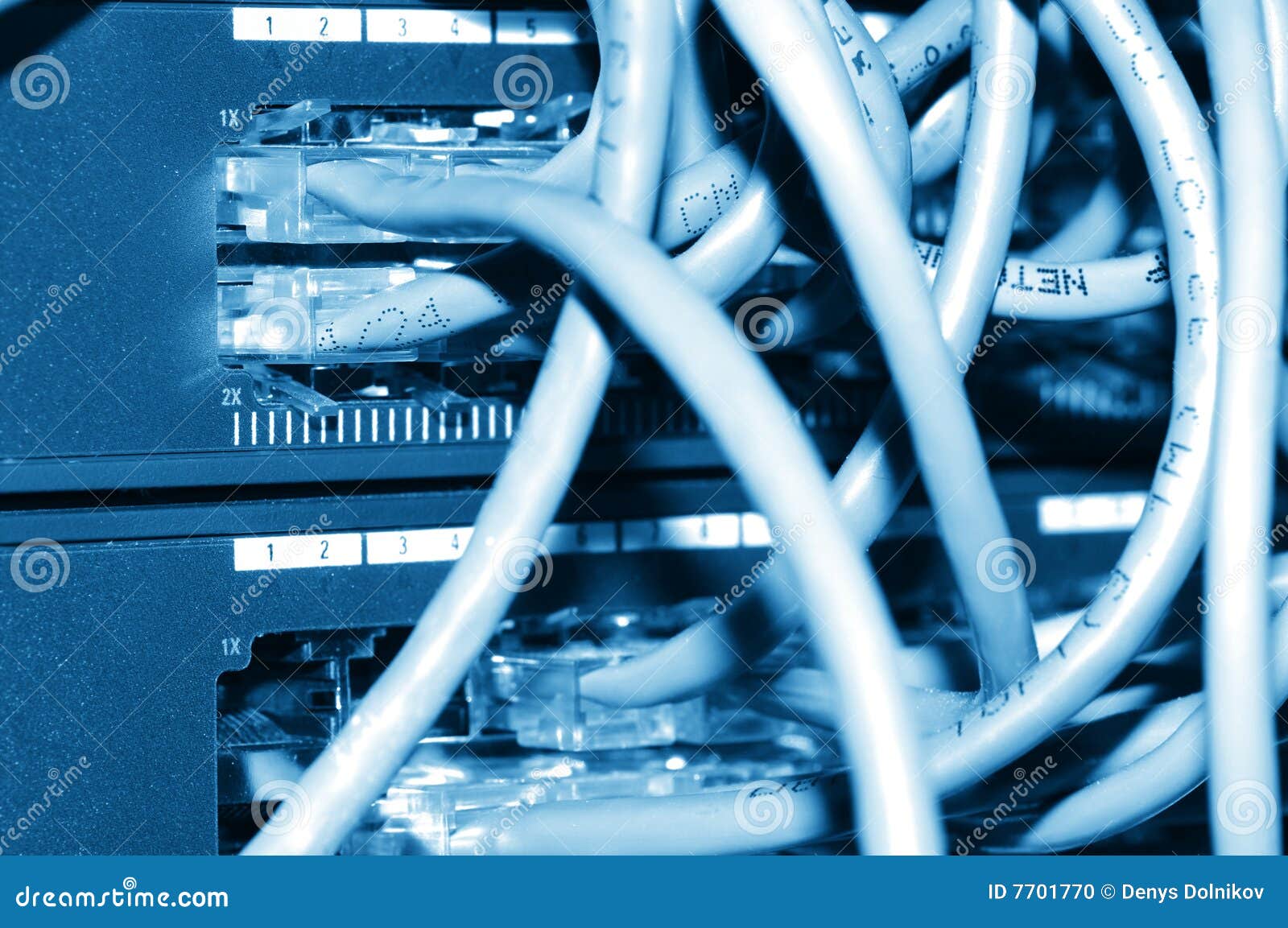 Ethernet Hub stock photo. Image of network, rj11, category - 7701770