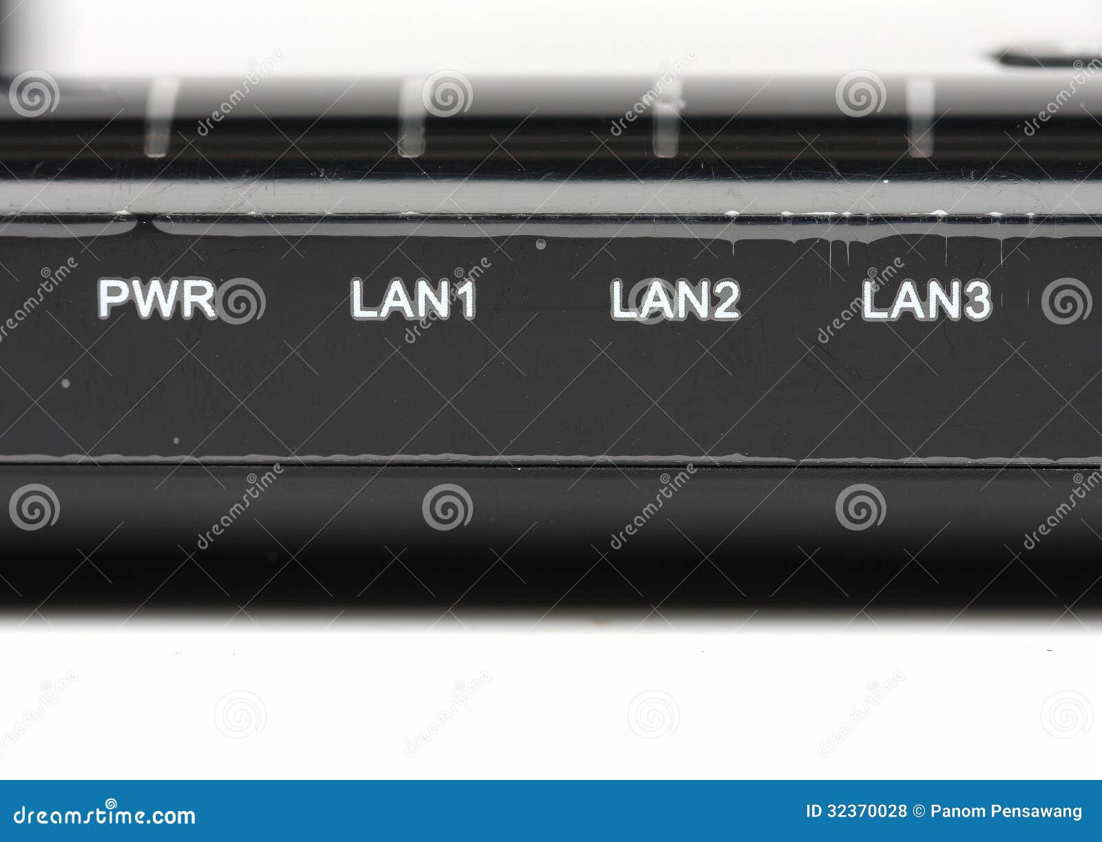 Ethernet LAN router stock photo. Image of front, internet - 32370028