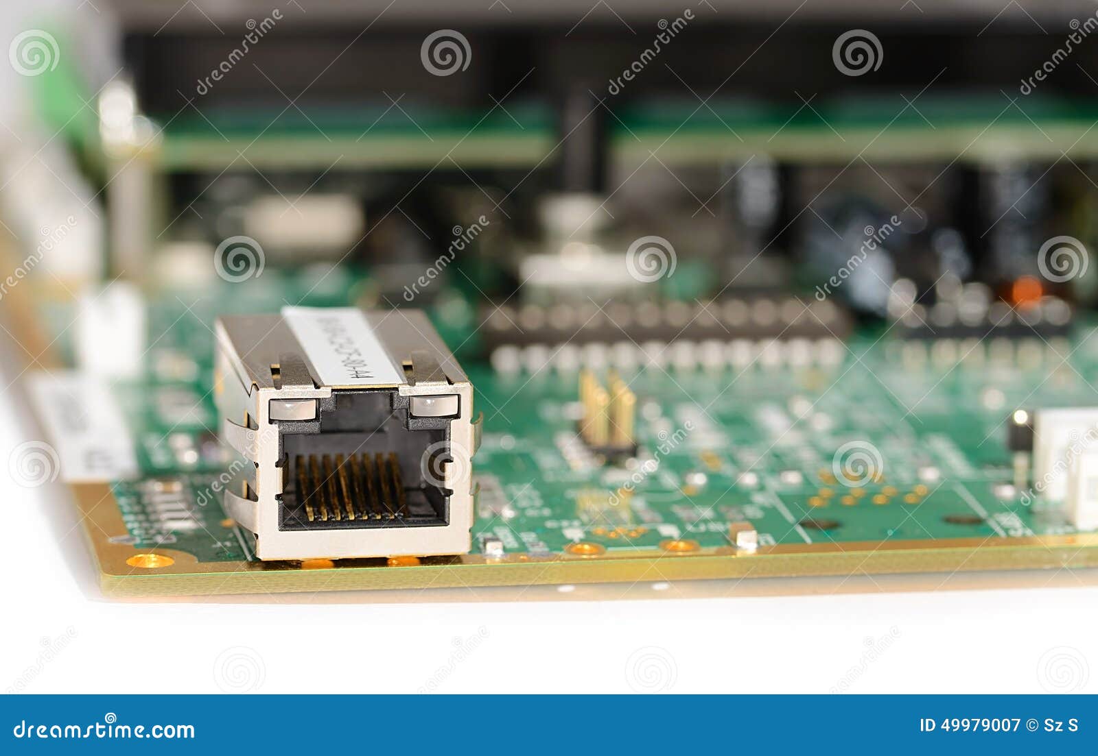Ethernet Port On Router Royalty-Free Stock Photography | CartoonDealer ...