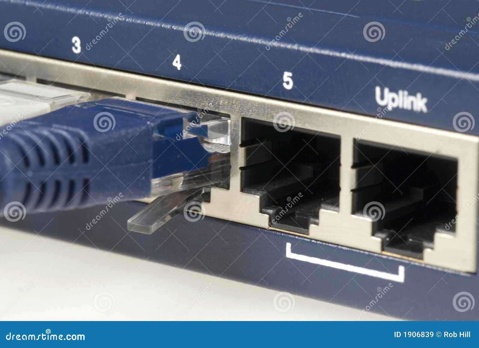 Ethernet Router and Cable stock image. Image of hardware - 1906839