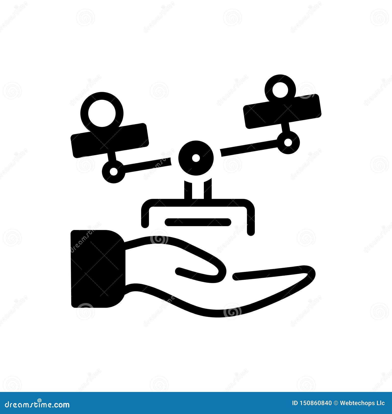 Black Solid Icon for Ethic, Moral and Ethical Stock Vector ...