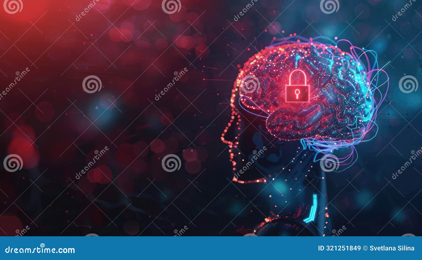 Ethical Considerations Depicted in a Digital Illustration of AI with a ...