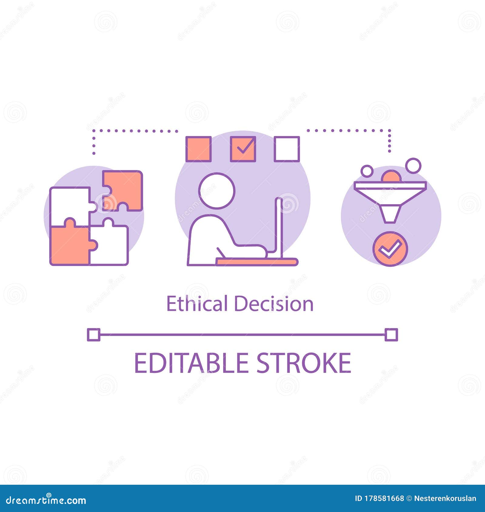 Ethical Resolving Concept Icon Vector Illustration | CartoonDealer.com ... Ethical Resolving Concept Icon Vector Illustration | CartoonDealer.com ...