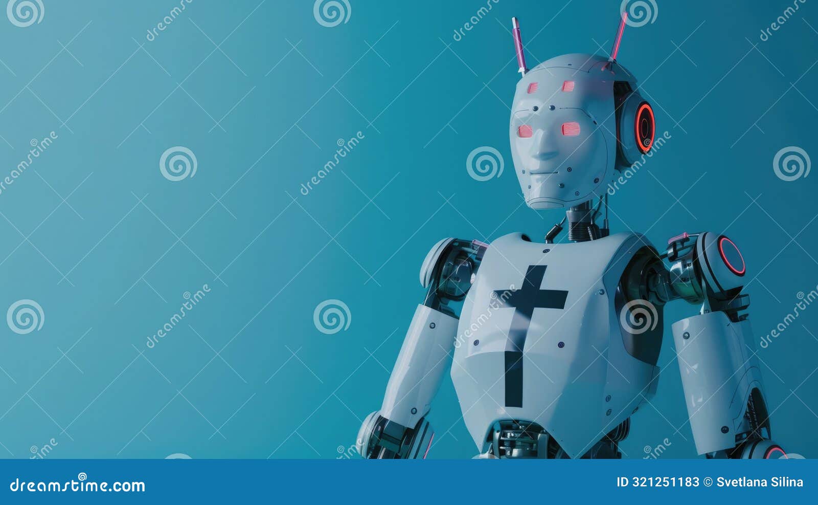 Ethical Decisions in AI Represented by Robot with Checkmark and Cross ...