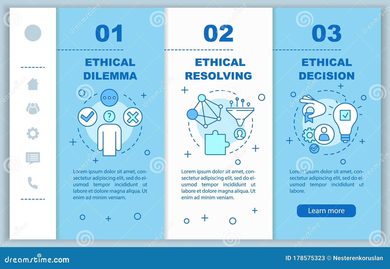 Ethical Dilemma Resolving Vector Infographic Template | CartoonDealer ...
