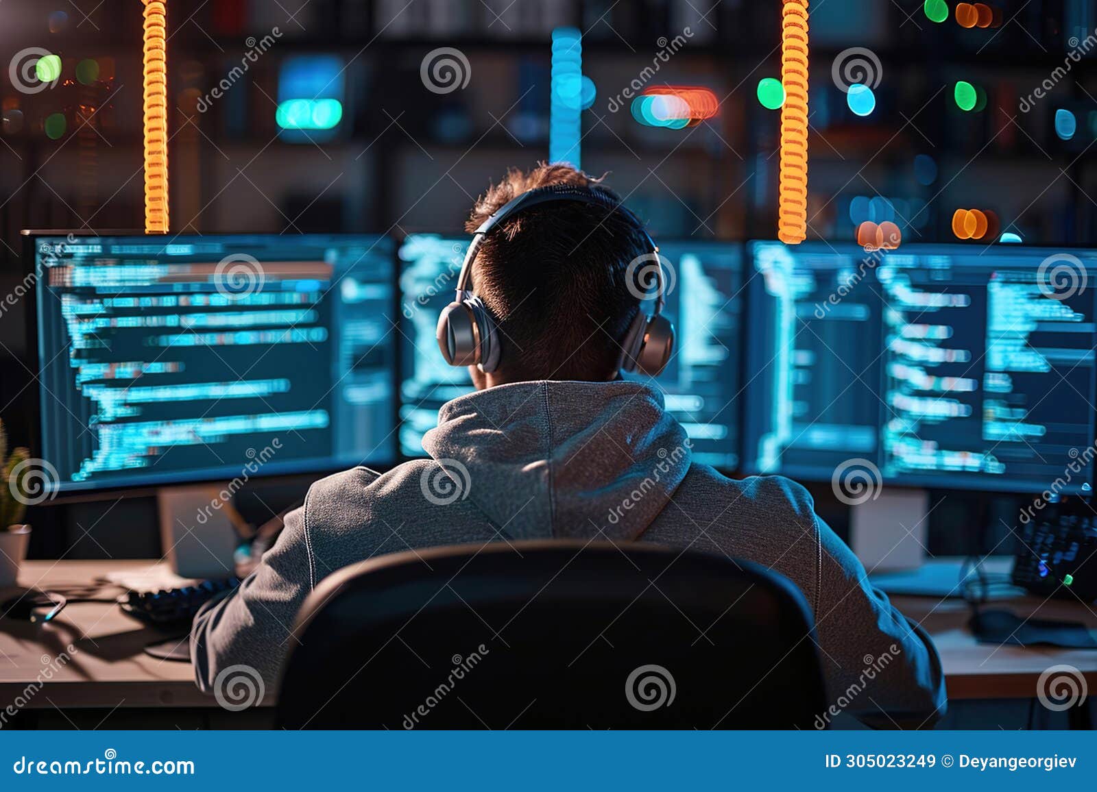 Ethical Hacker In Suit Penetration Tester Testing Computer Systems Networks Stock