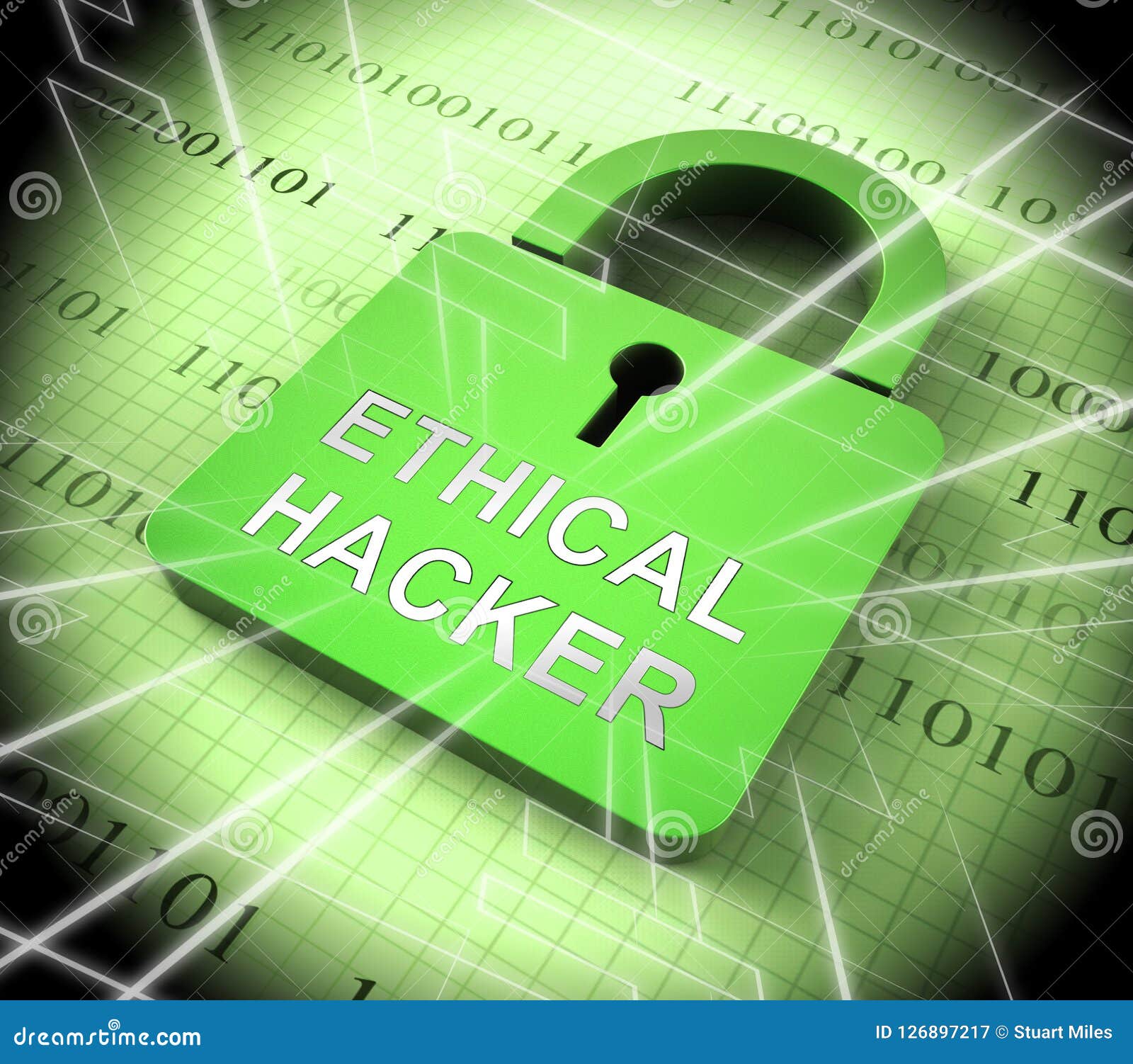 Ethical Hacker Tracking Server Vulnerability 3d Rendering Stock ...