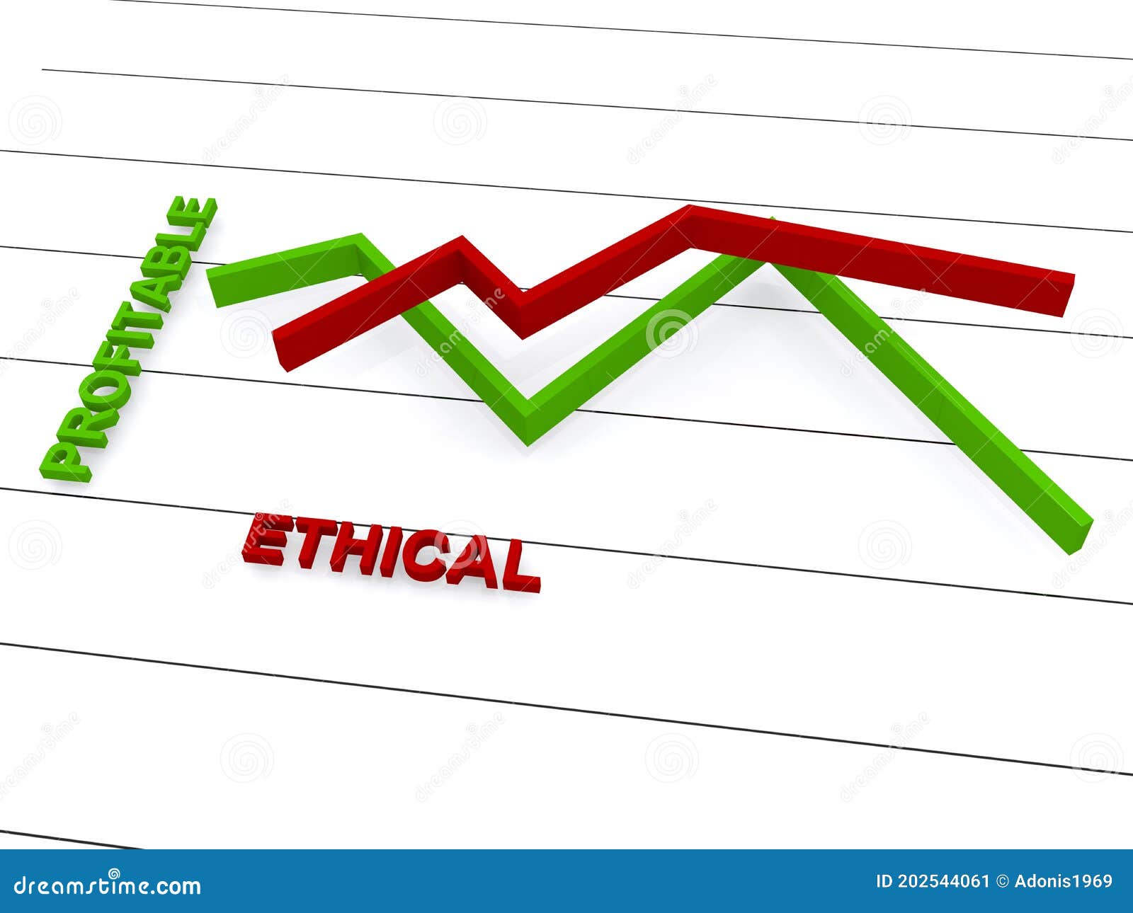 Ethical Profitable and Graph Stock Image - Image of justice, concept ...