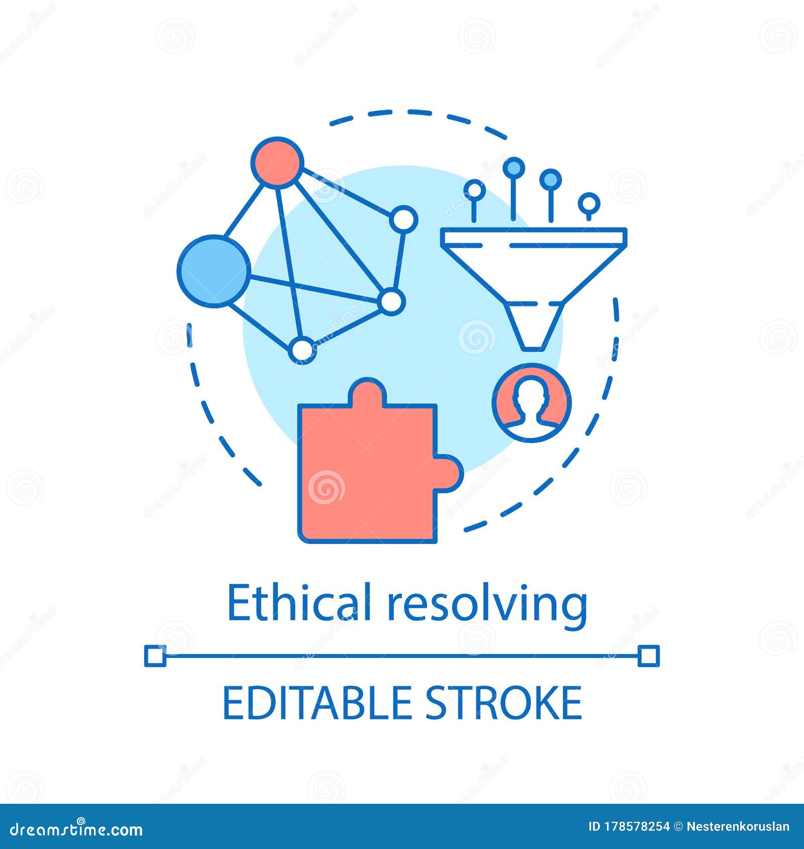 Ethical Resolving Concept Icon Stock Vector - Illustration of business ... Ethical Resolving Concept Icon Stock Vector - Illustration of business ...