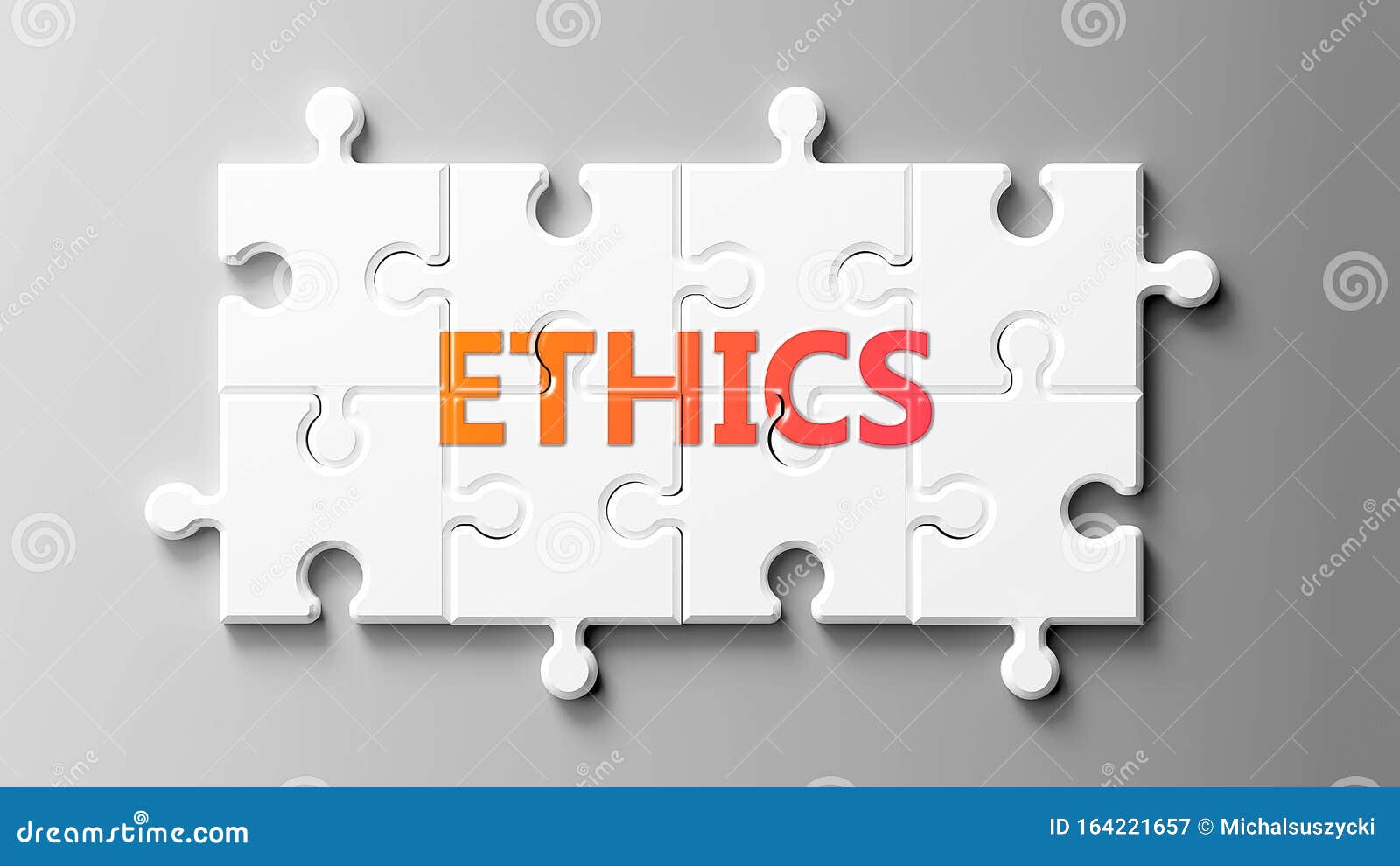 Ethics Complex Like a Puzzle - Pictured As Word Ethics on a Puzzle ...