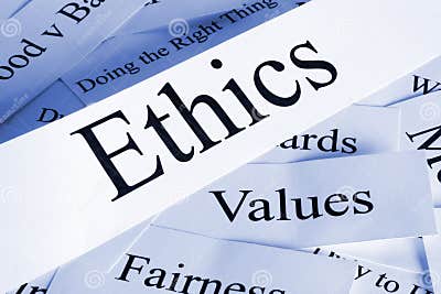 Ethics Concept stock image. Image of words, right, vertical - 25114913