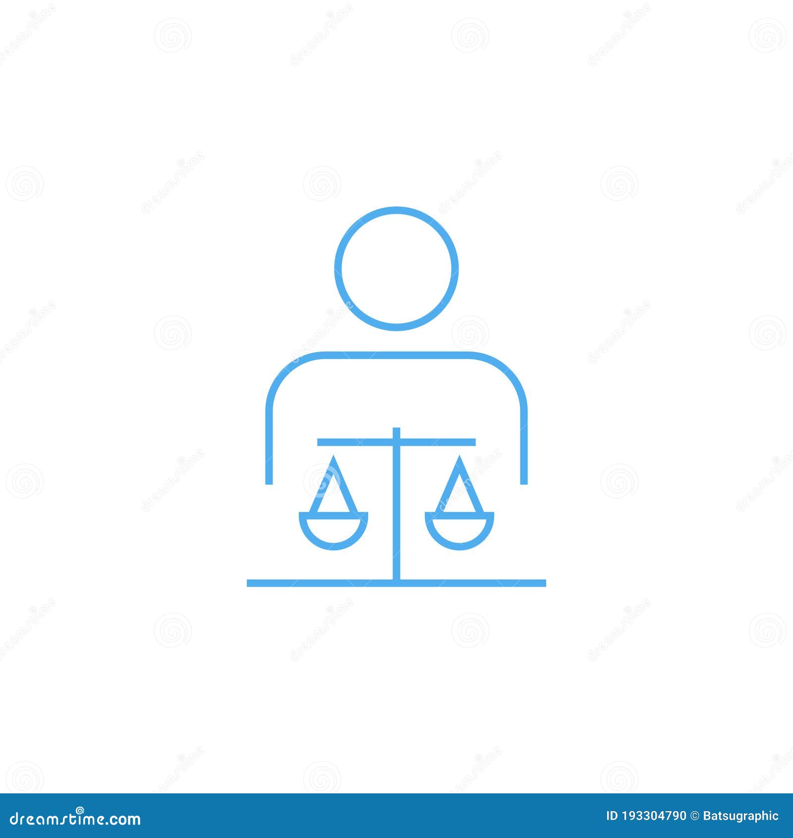 AI Ethics Vector Illustration. Flat Tiny Robot Intelligence Behavior ...