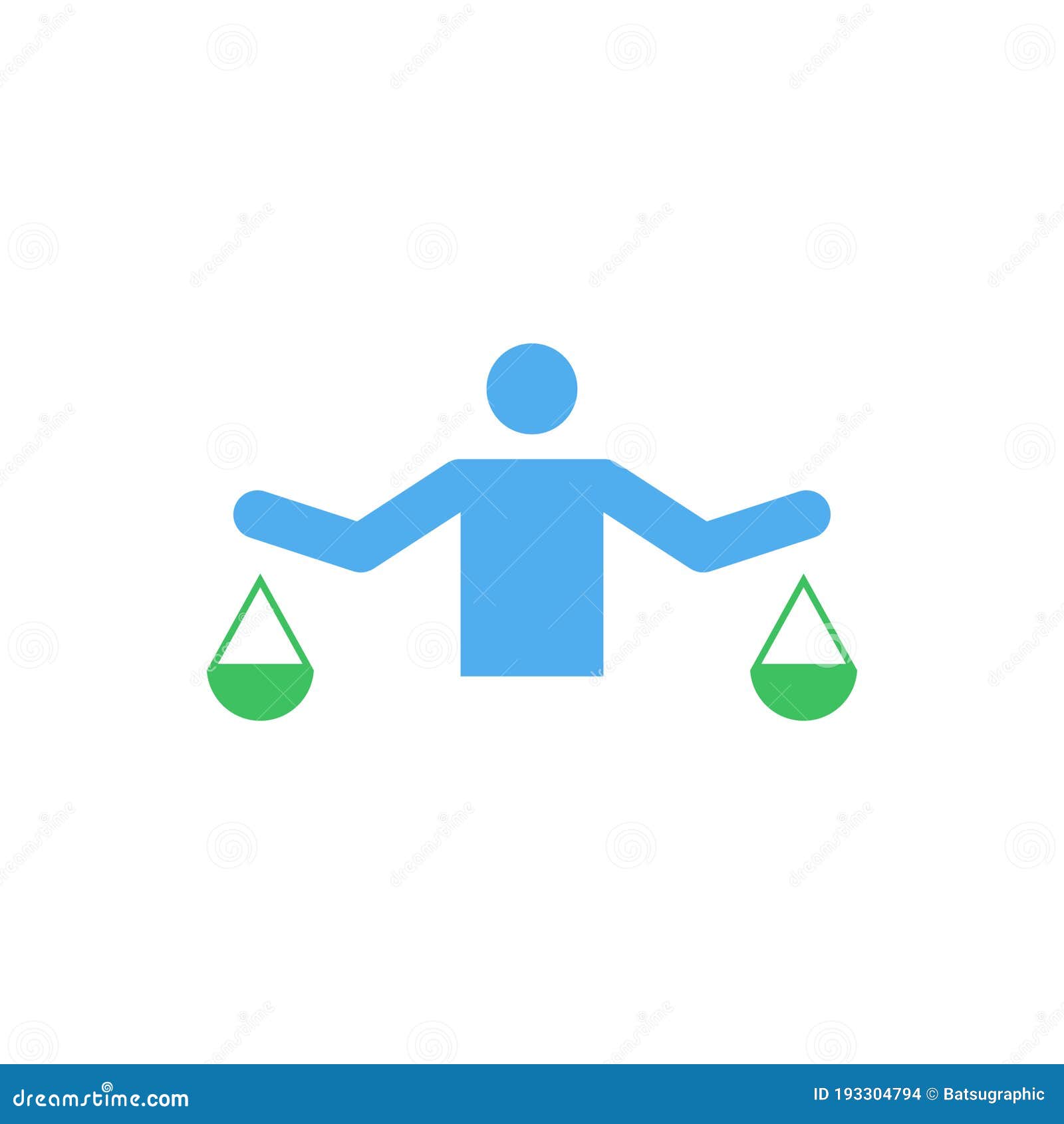 AI Ethics Vector Illustration. Flat Tiny Robot Intelligence Behavior ...