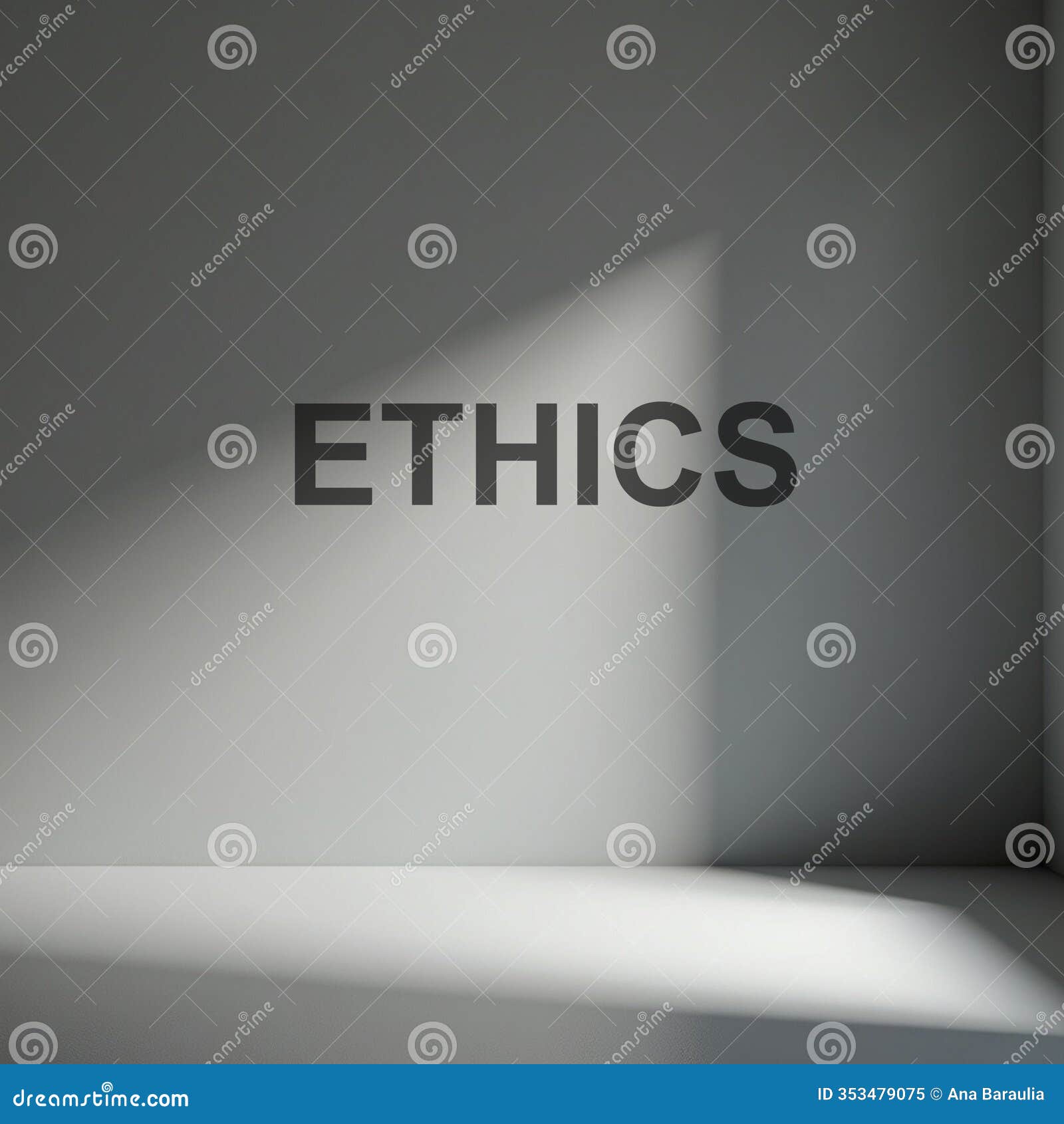 Ethics Word on White Paper. Business Ethic Concept Stock Image - Image ...