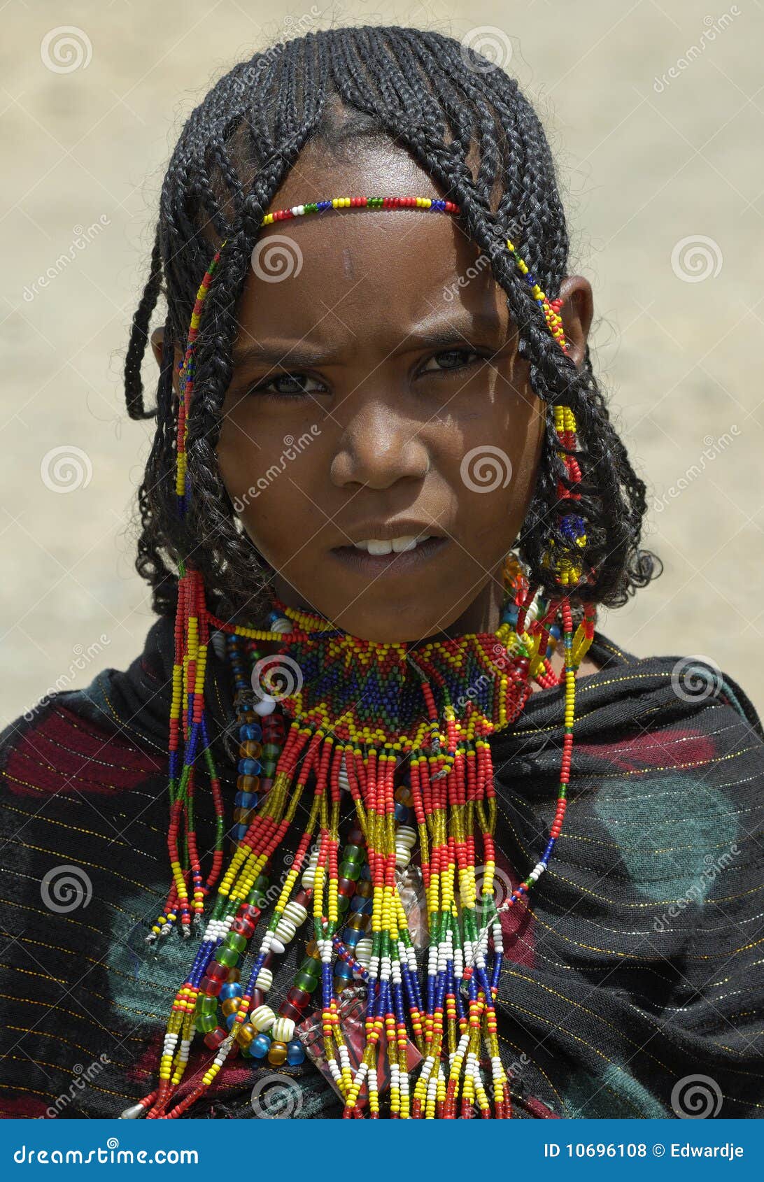Ethiopian Girl 3 editorial stock photo. Image of child - 10696108