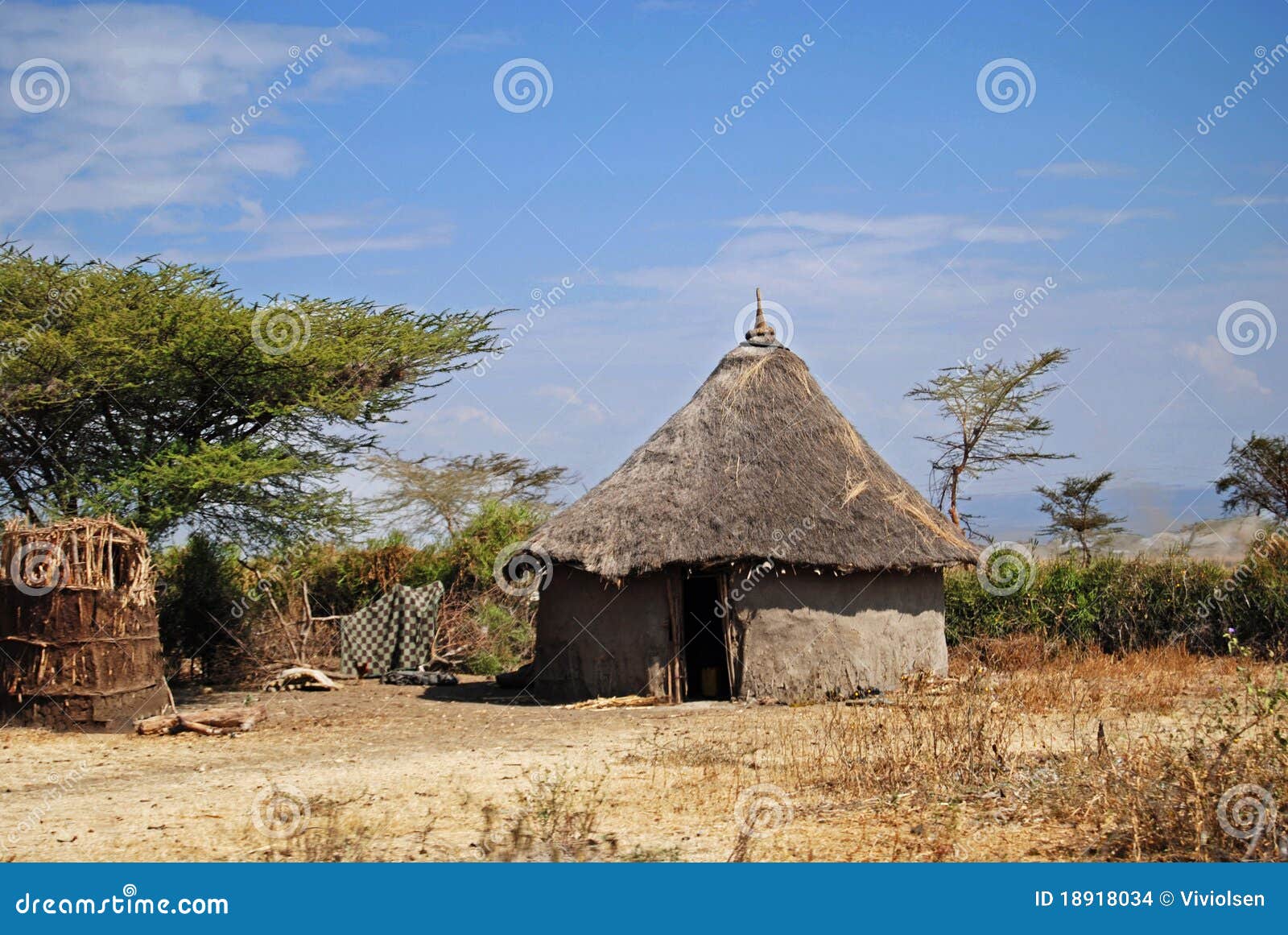 Ethiopian hut stock photo. Image of africa, green, remote - 18918034