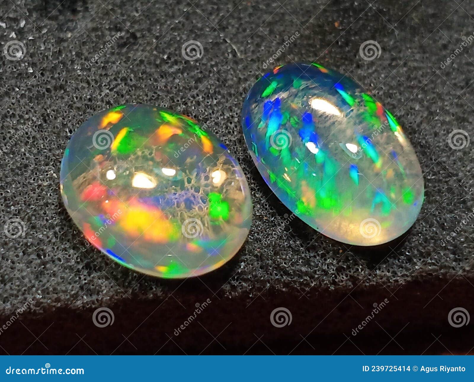 Ethiopian Opal Crystals stock photo. Image of gemstone - 239725414
