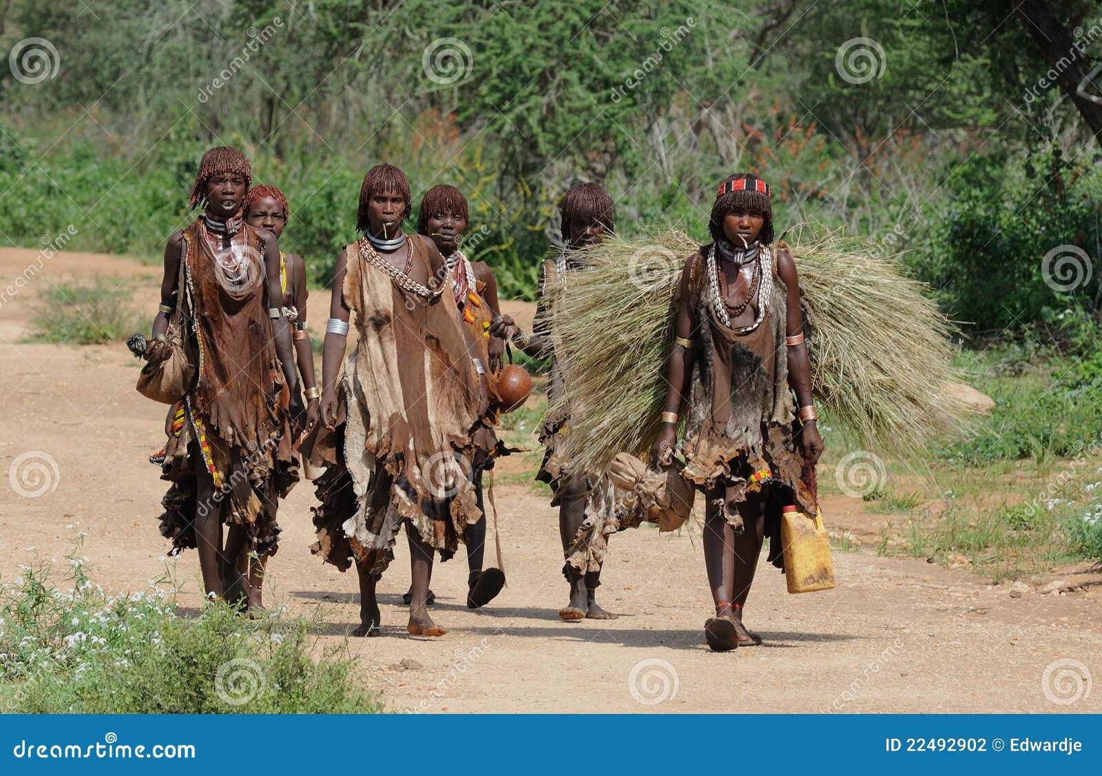 Ethiopian people editorial photography. Image of tribal - 22492902