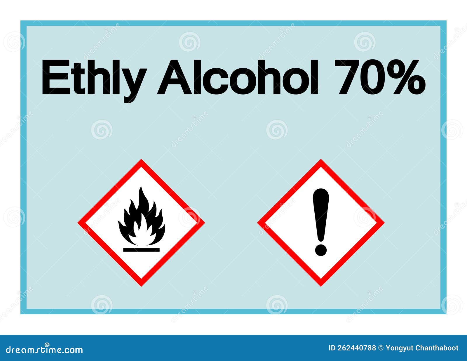 Ethly Alcohol 70 Symbol Sign, Vector Illustration, Isolated on White ...