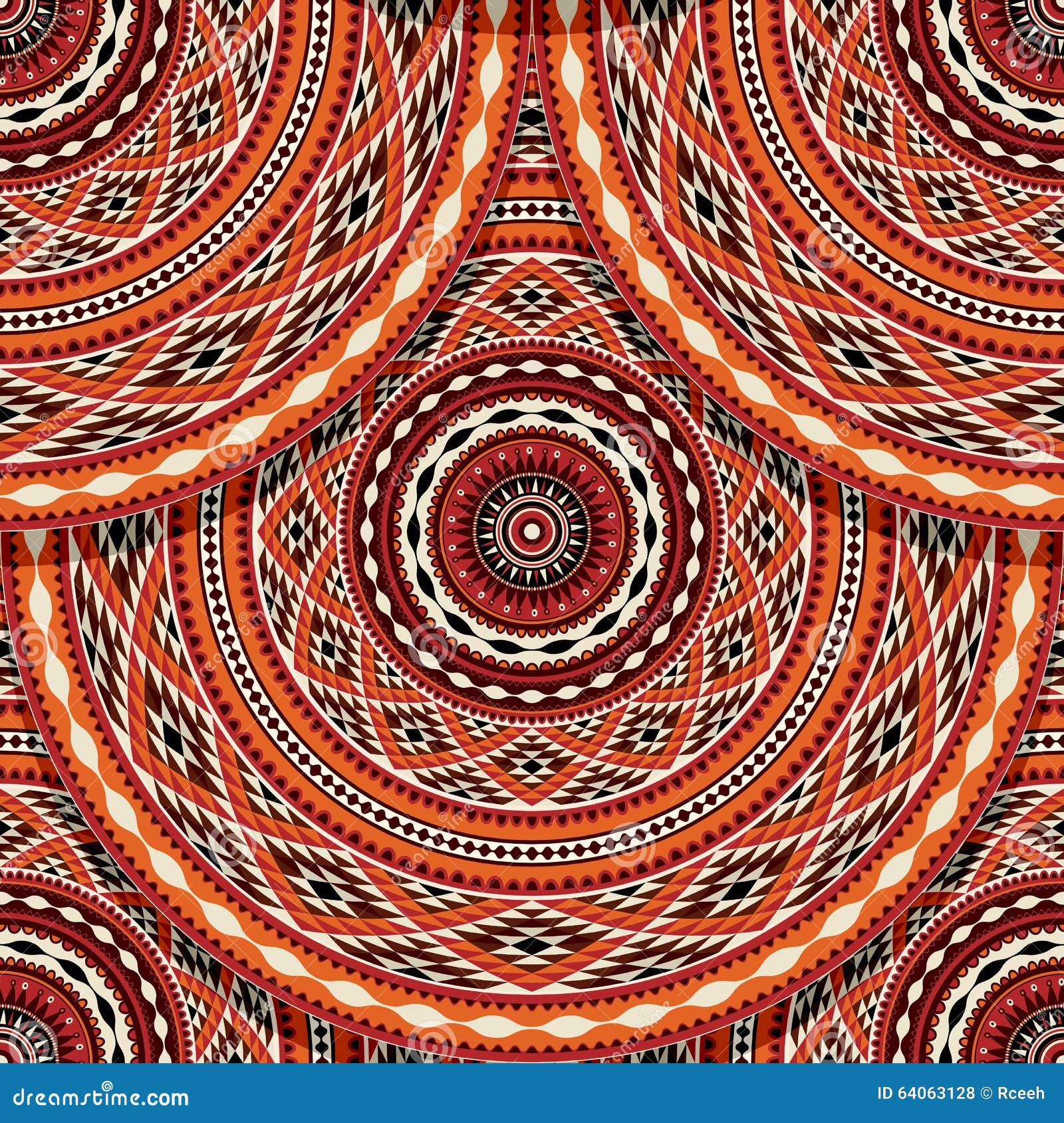 Ethnic American Indian Pattern Stock Vector - Illustration of element ...