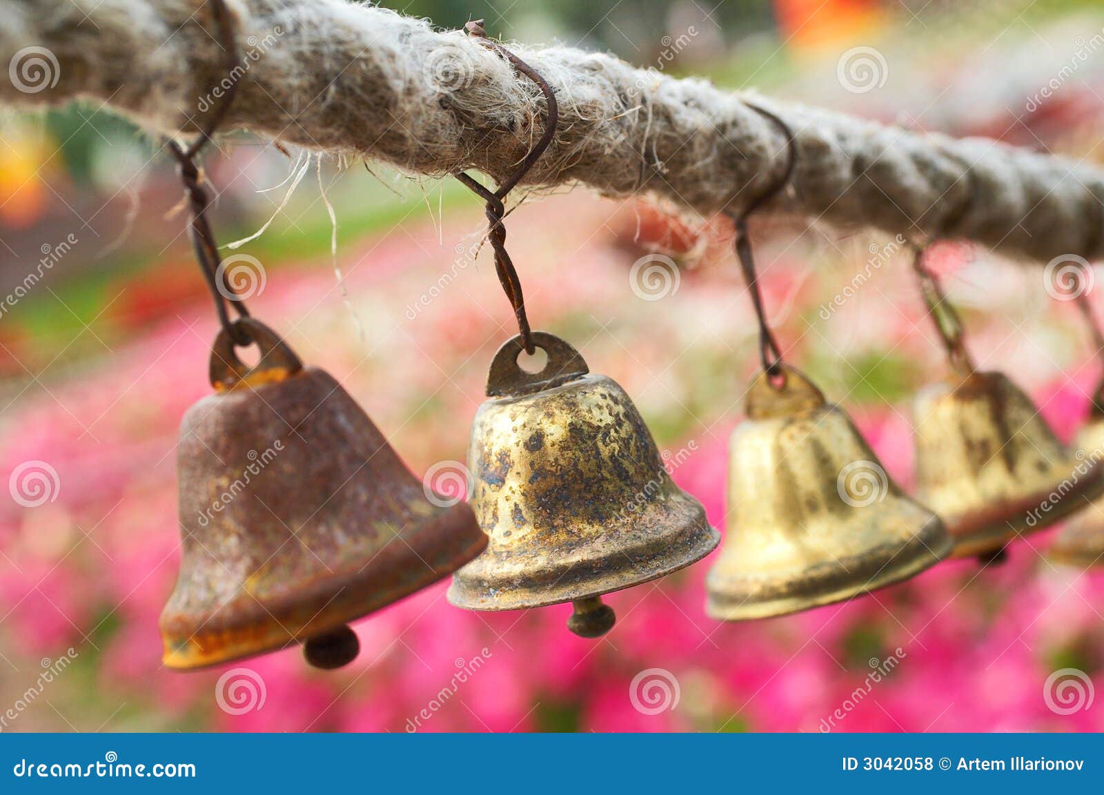 Ethnic bells stock photo. Image of events, line, rust - 3042058