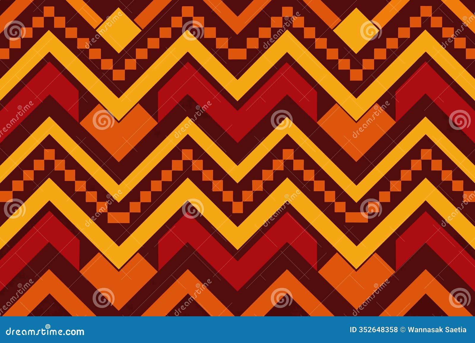 Aztec Background. Illustration Royalty-Free Cartoon | CartoonDealer.com ...