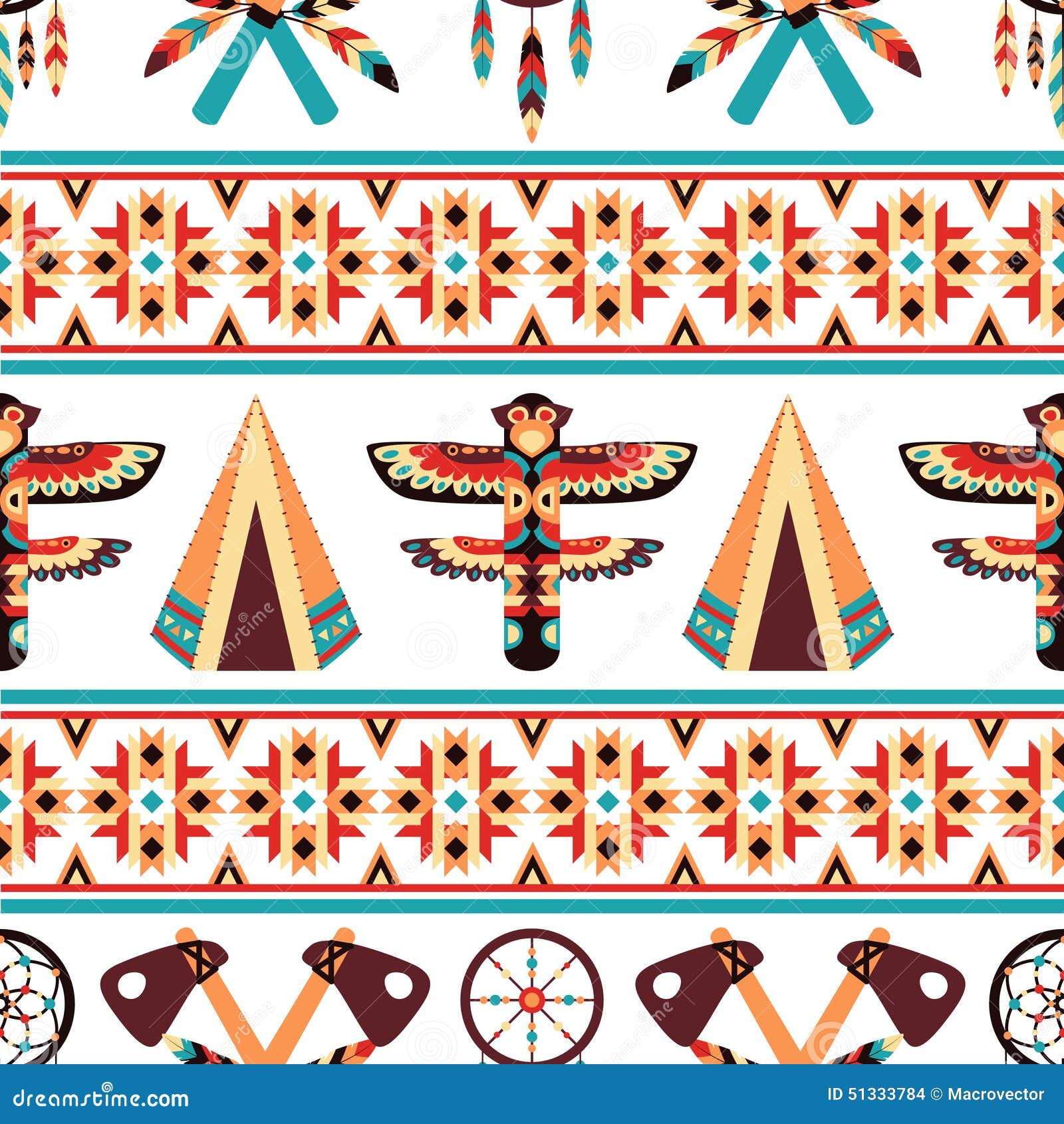 Ethnic Border Pattern Design Stock Vector Illustration Of Banner Ethnic 51333784