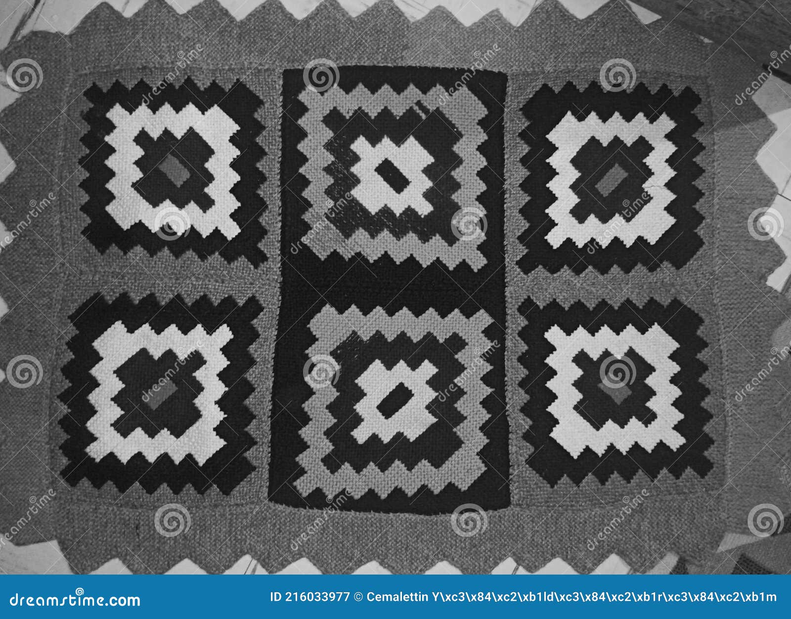 An Ethnic Carpet in Anatolia Stock Image - Image of halä±, carpet ...