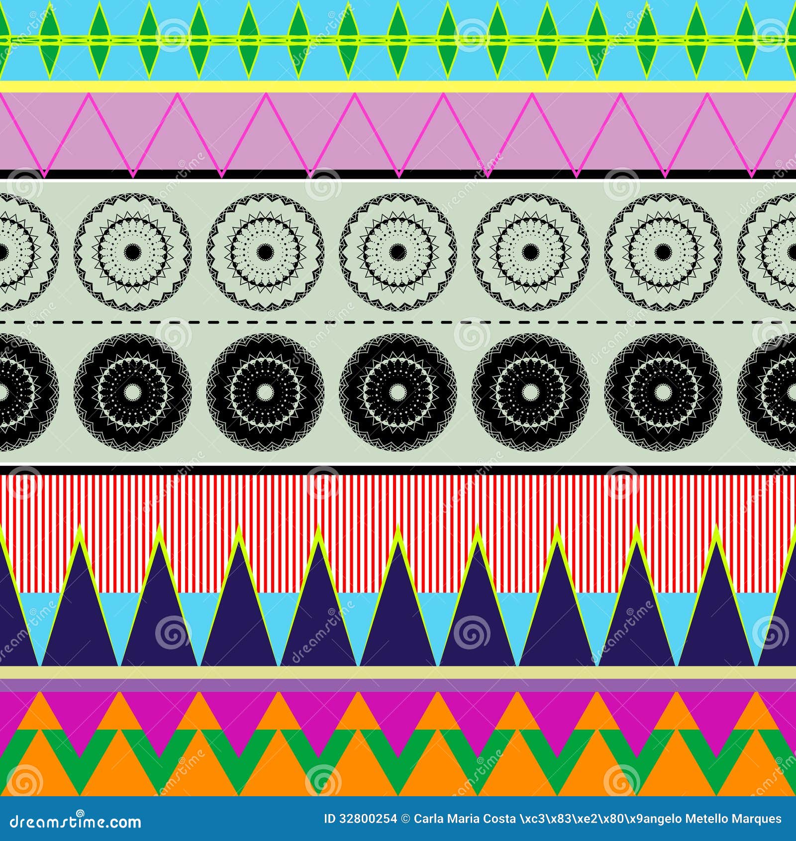 Ethnic_colors stock vector. Illustration of forms, diversity - 32800254