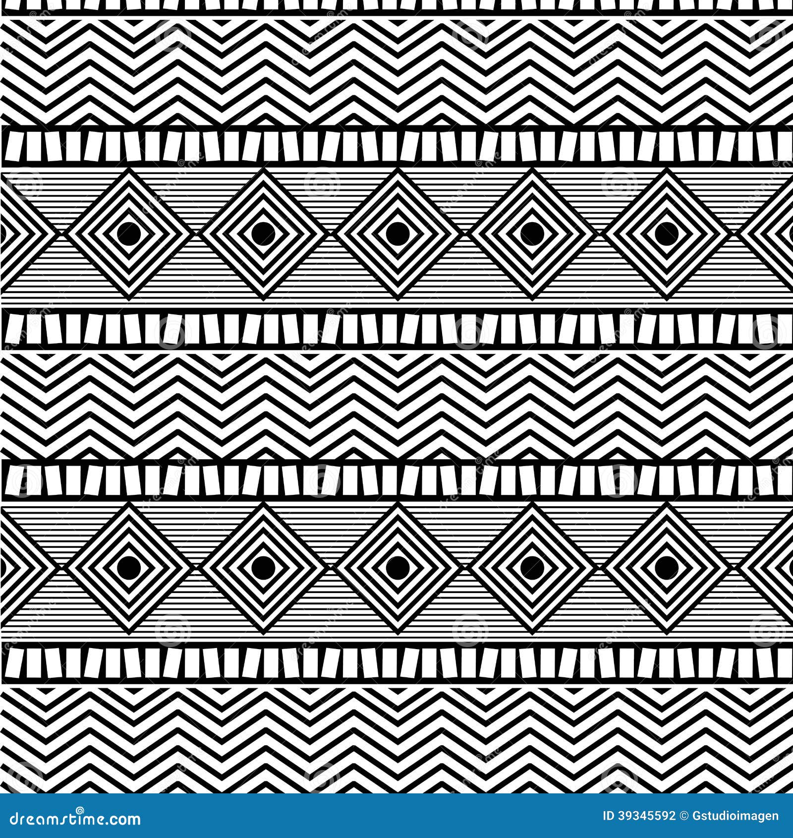 Ethnic design stock vector. Illustration of fashion, element - 39345592