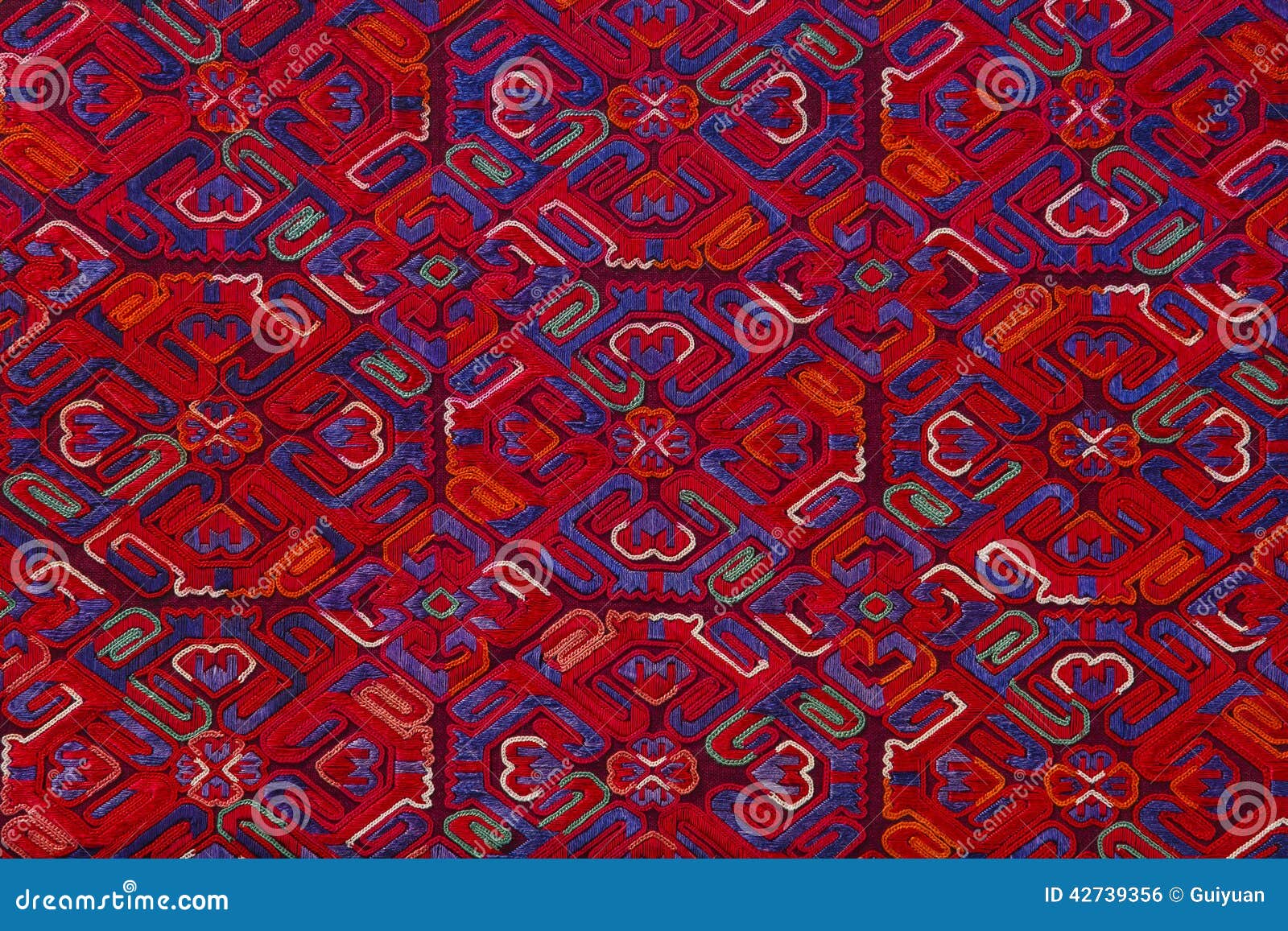 Ethnic embroidery pattern stock photo. Image of crafts - 42739356