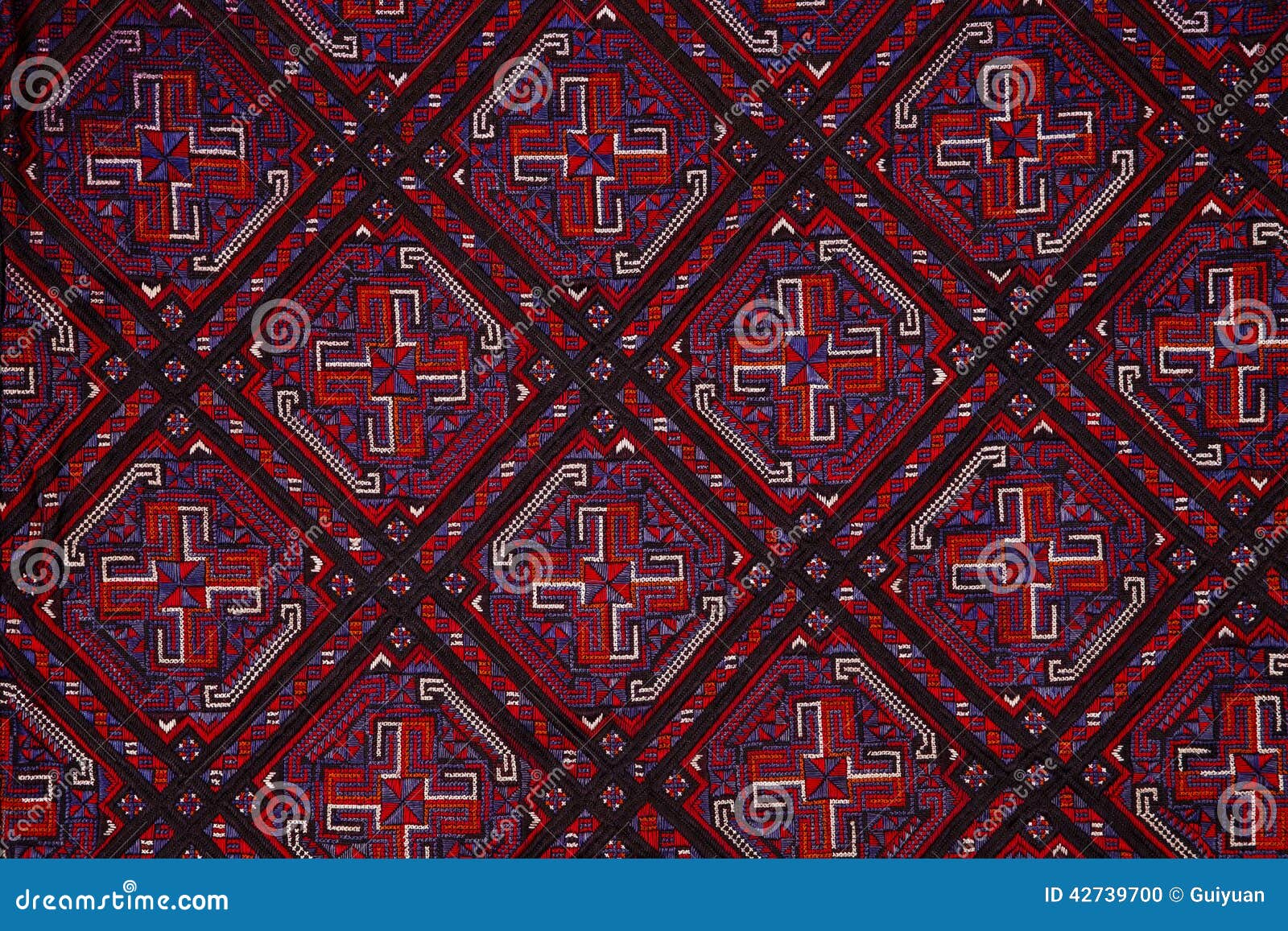 Ethnic embroidery pattern stock photo. Image of clothing - 42739700