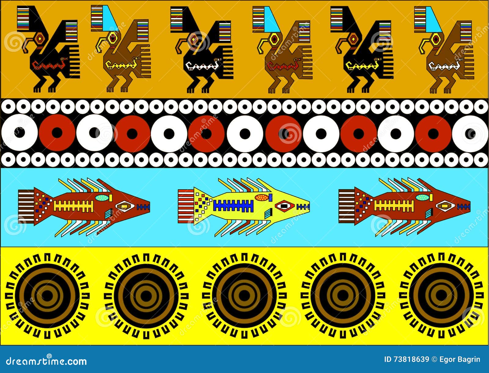 Ethnic Pattern of American Indians: the Aztecs, the Mayans, the Incas ...