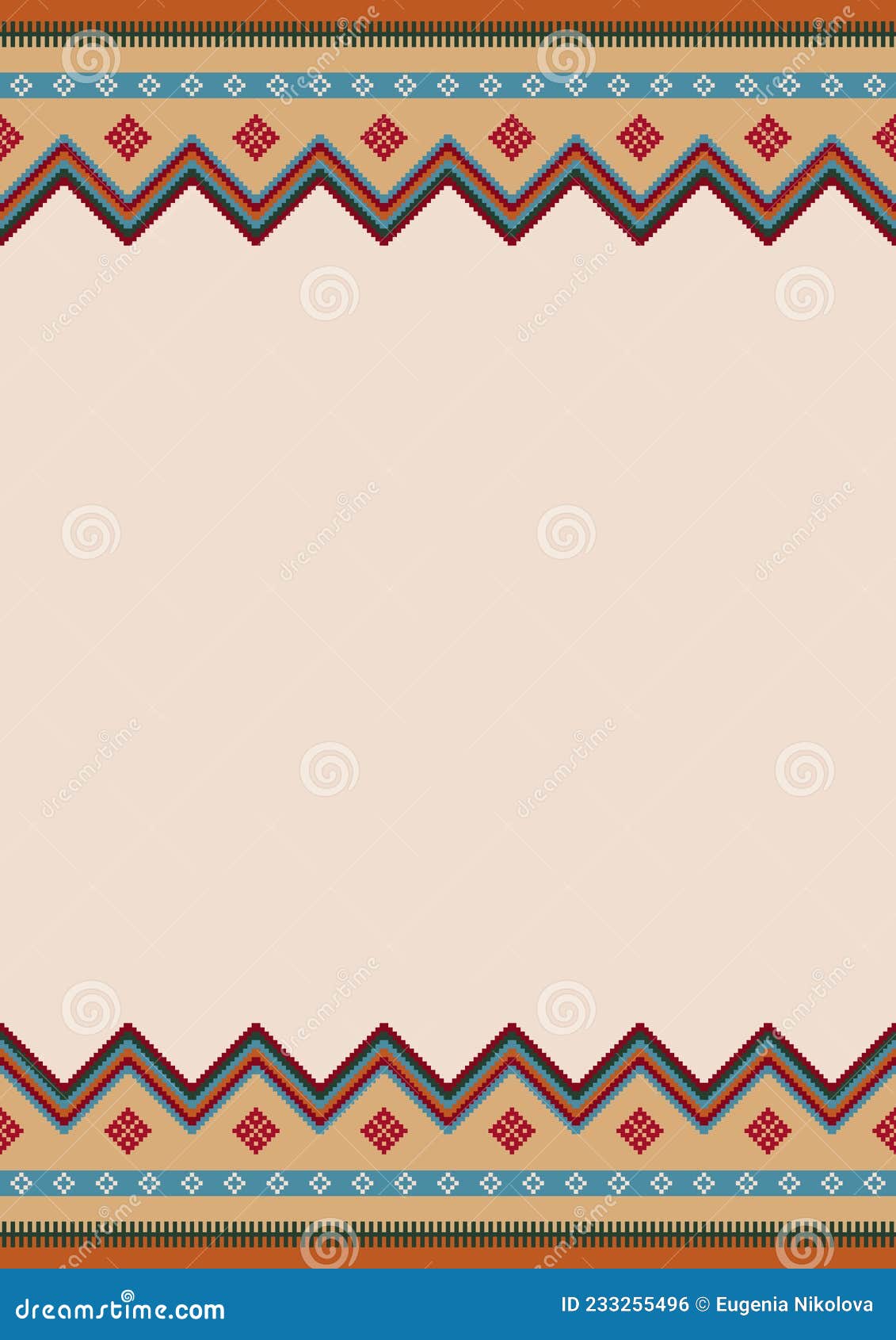 Mexican Menu Border Design