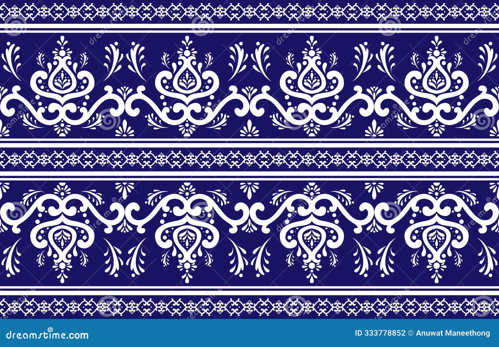 Ethnic Pattern. Native Fabric Pattern Consisting of White Patterns and ...